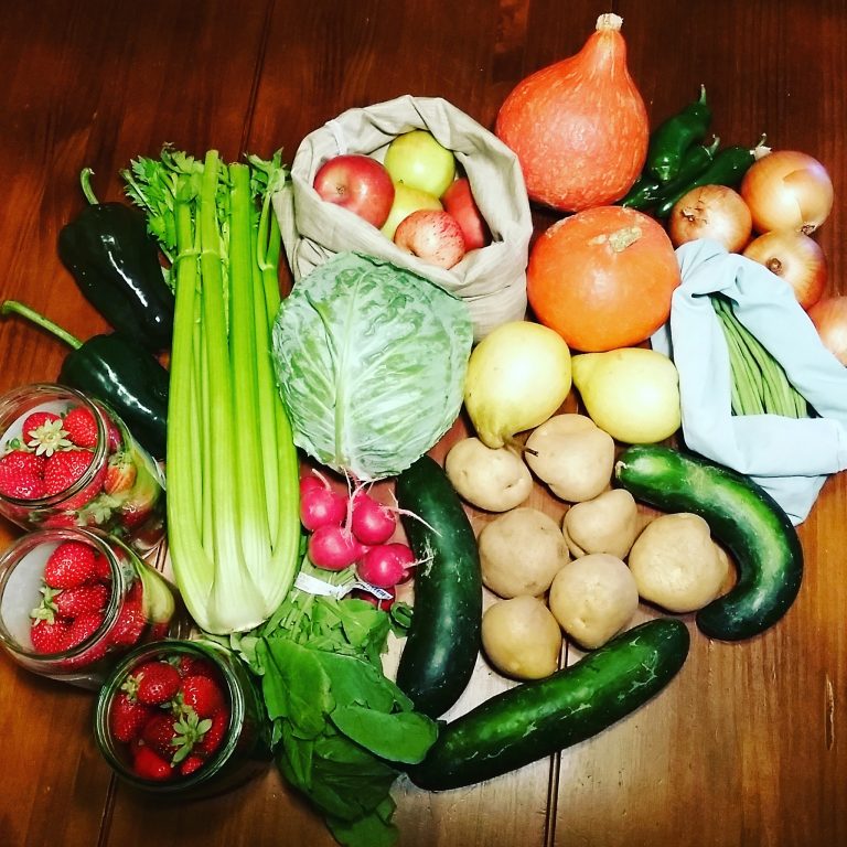 Farm to Fridge (or Freezer or Hanging Basket) - Zero-Waste Chef