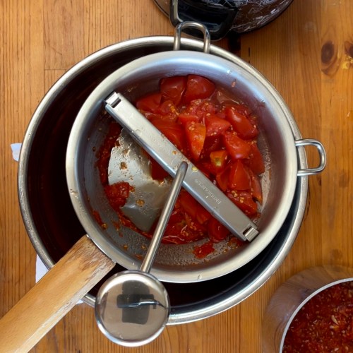 How to Make Tomato Purée from Fresh Tomatoes - Zero-Waste Chef