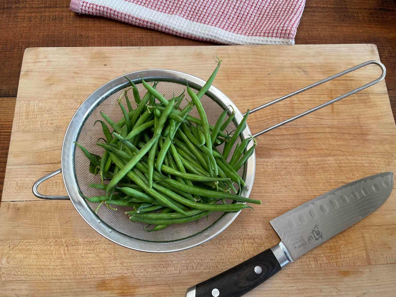 How to Blanch Green Beans and Freeze Without Plastic - Zero-Waste Chef