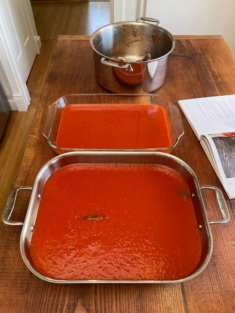 10.25.23 tomato paste before cooking down into sauce - Zero-Waste Chef