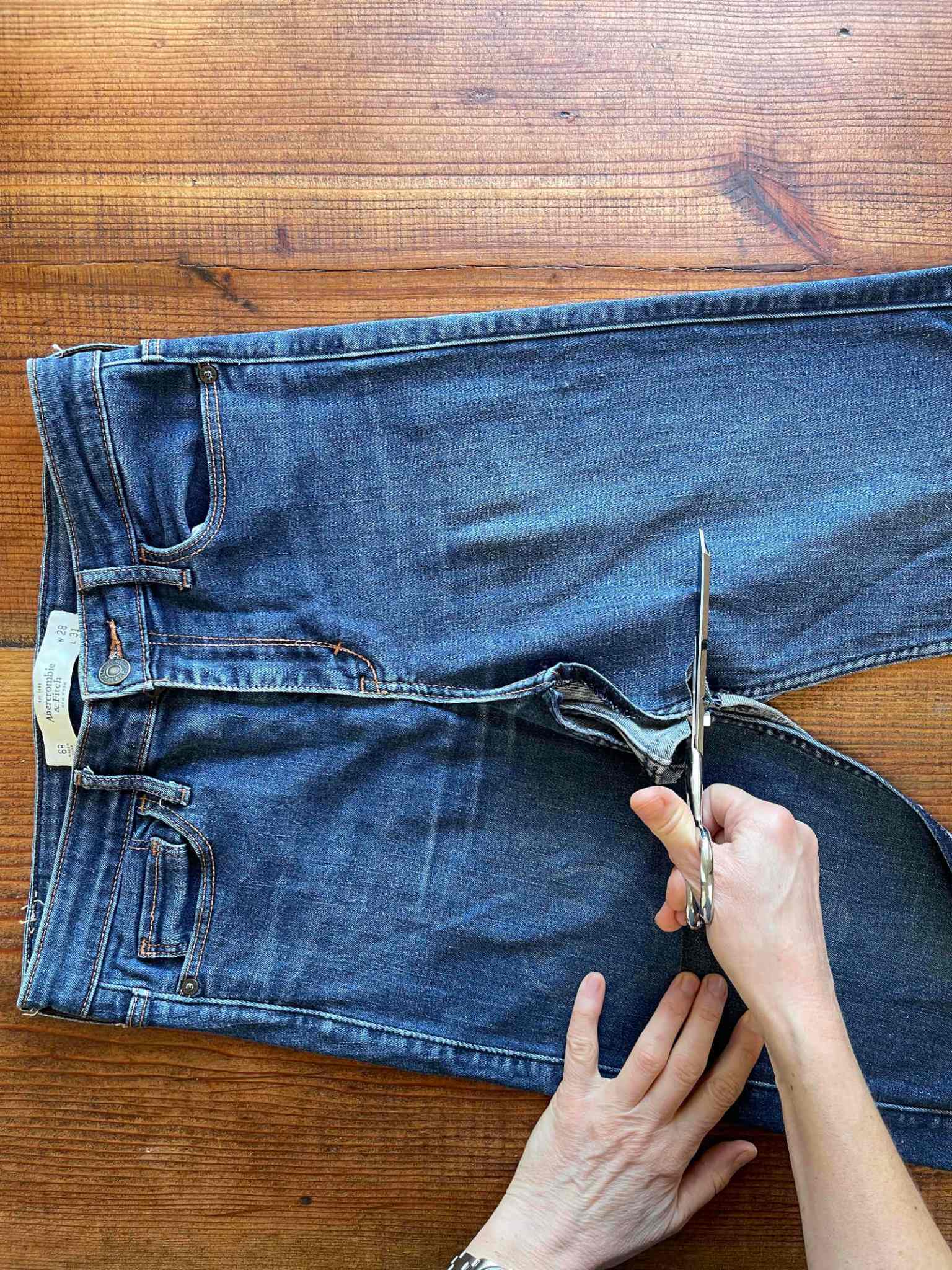 How to Turn Old Jeans into an Awesome Denim Bag - Zero-Waste Chef