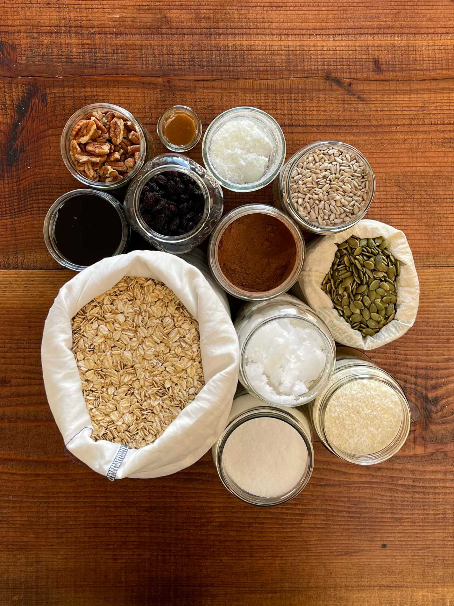Easy, Clear Out the Cupboards Chocolaty Granola - Zero-Waste Chef