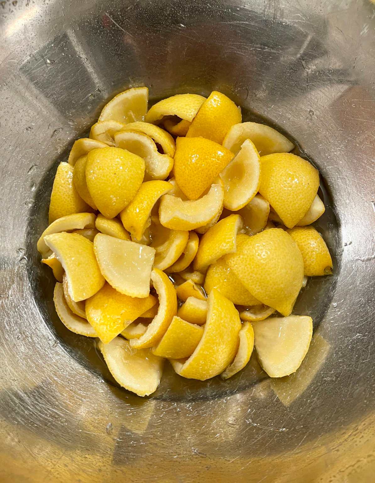 Frugal, No Cook, Lazy Lemon Syrup Made From Rinds - Zero-Waste Chef
