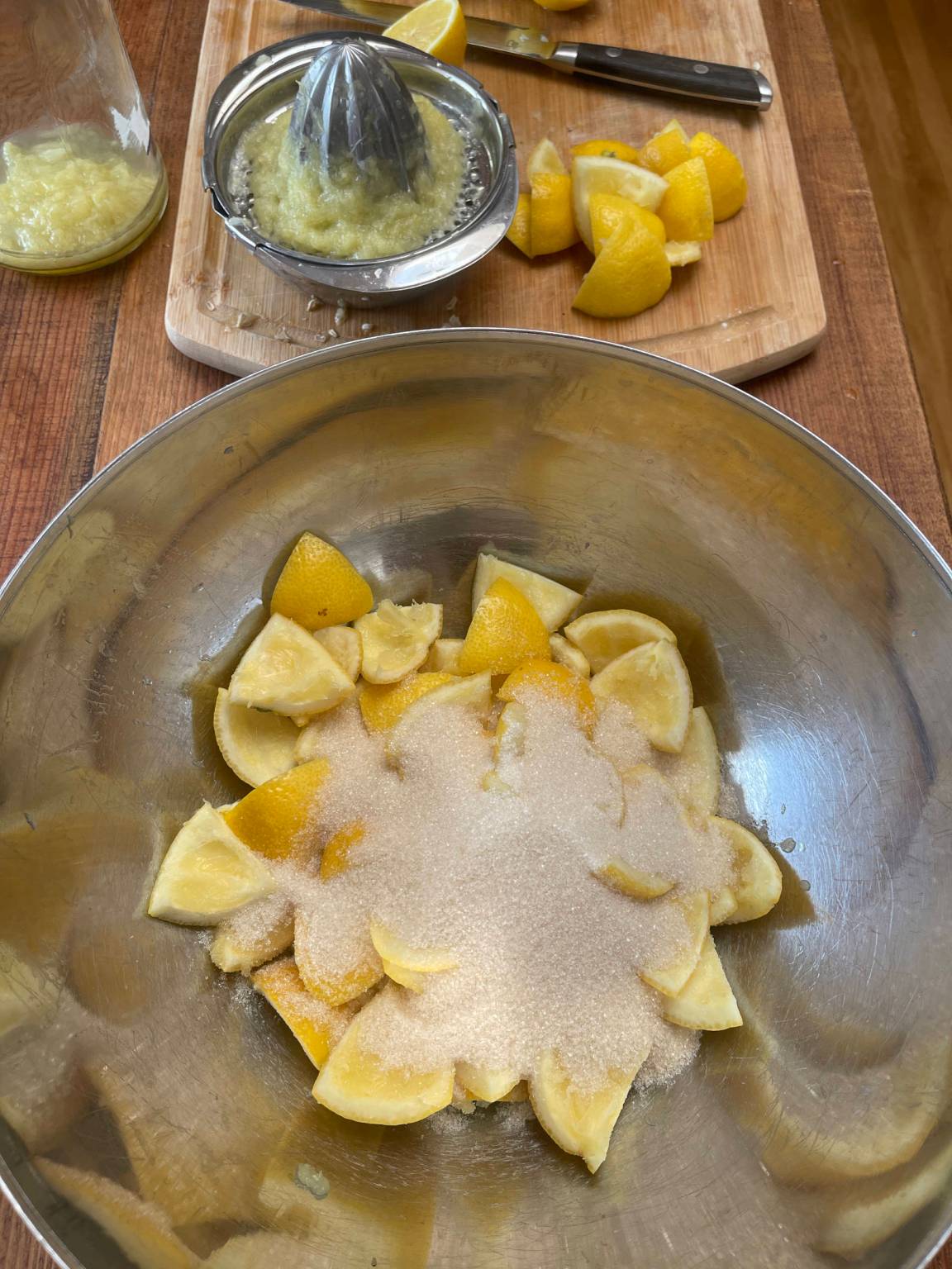 Frugal, No Cook, Lazy Lemon Syrup Made From Rinds - Zero-Waste Chef