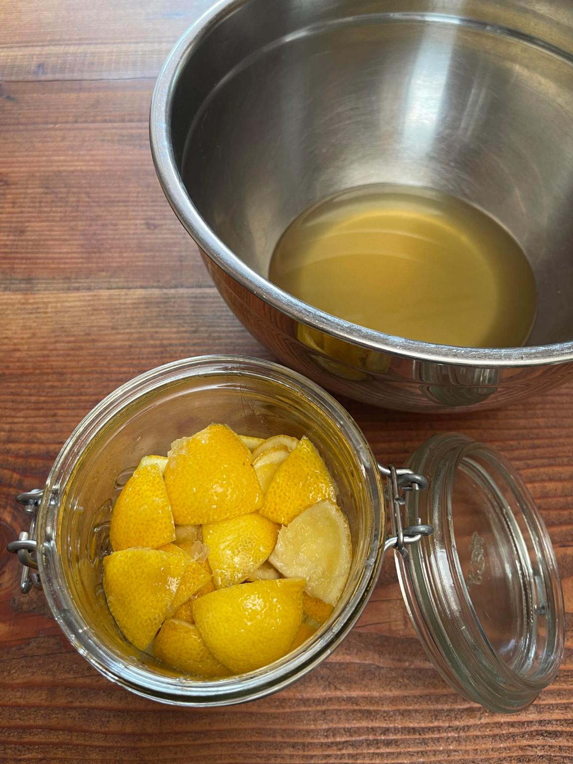 Frugal, No Cook, Lazy Lemon Syrup Made From Rinds - Zero-Waste Chef