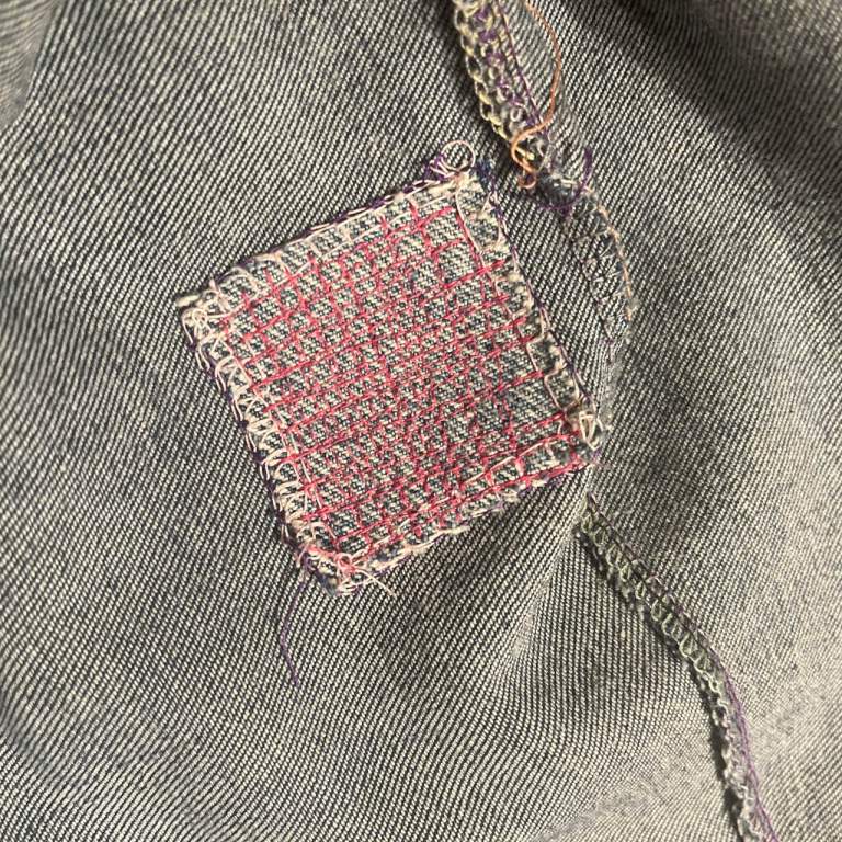 How to Patch Sad Ripped Pant Legs - Zero-Waste Chef